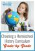Choosing a Homeschool History Curriculum | Homeschooling with Dyslexia