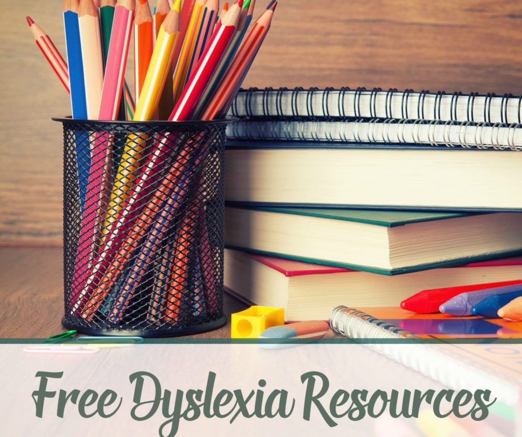 Free Dyslexia Resources | Homeschooling with Dyslexia