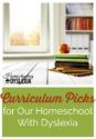Homeschool Curriculum Picks for our Family With Dyslexia ...