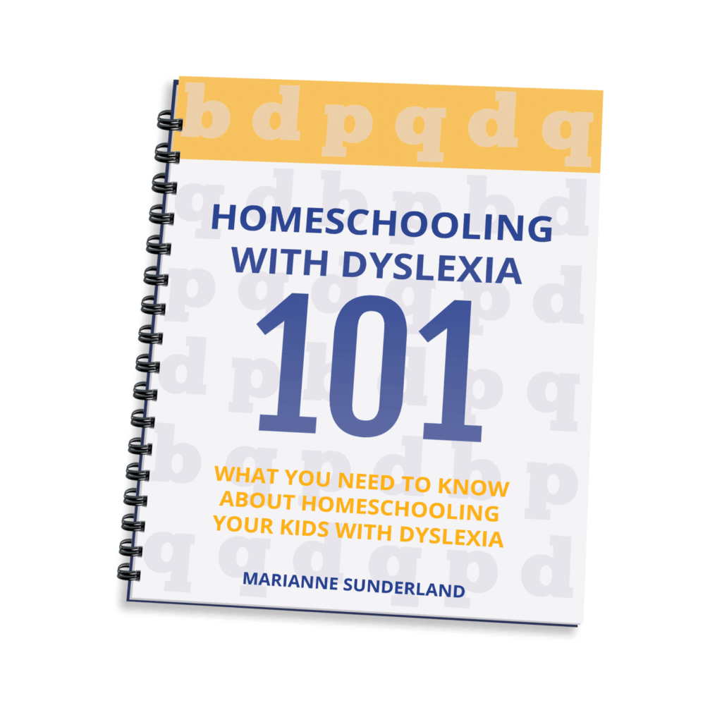 Free Dyslexia Resources | Homeschooling with Dyslexia