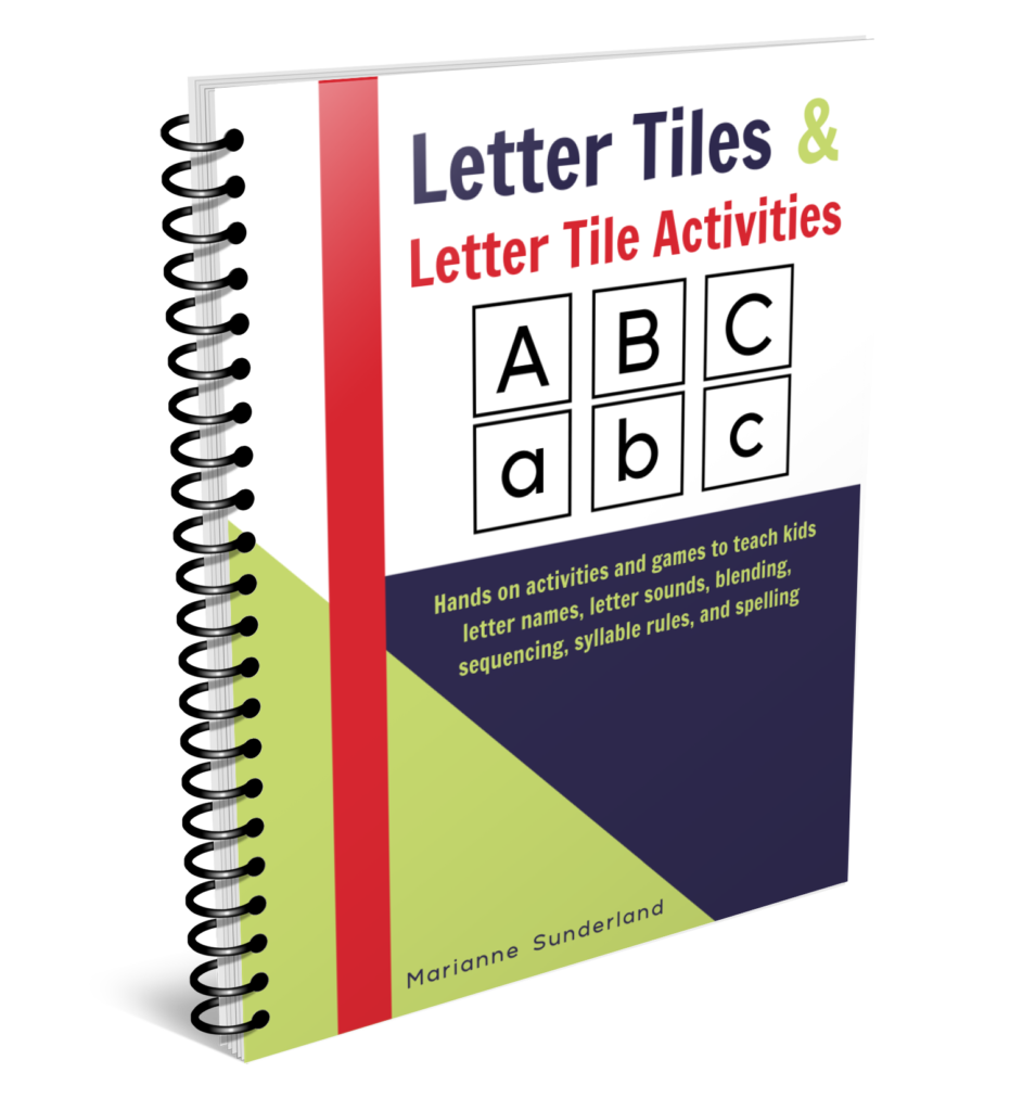 Letter Tile Activities Booklet | Homeschooling with Dyslexia