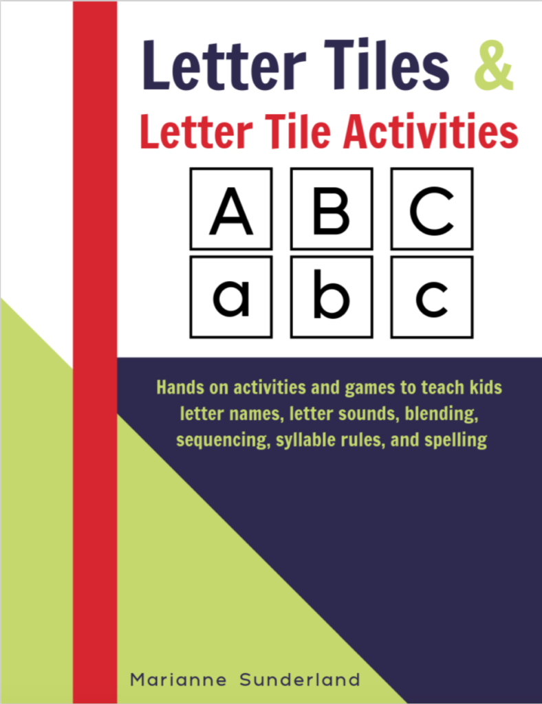 Letter Tiles Activities Flat | Homeschooling with Dyslexia