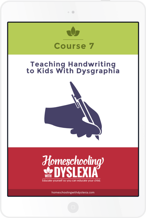 How I Teach Handwriting to my Kids With Dysgraphia | Homeschooling with ...